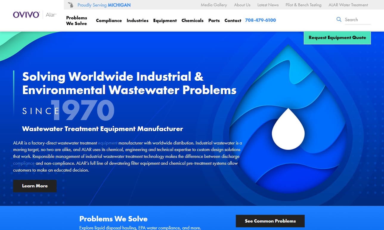 ALAR Engineering Corporation | Filtering System